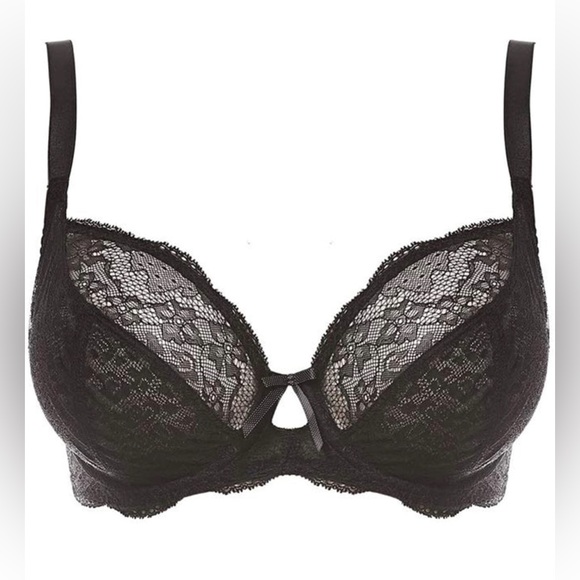 Freya | Intimates & Sleepwear | New Freya 3f 30ddd Black Lace Unlined ...